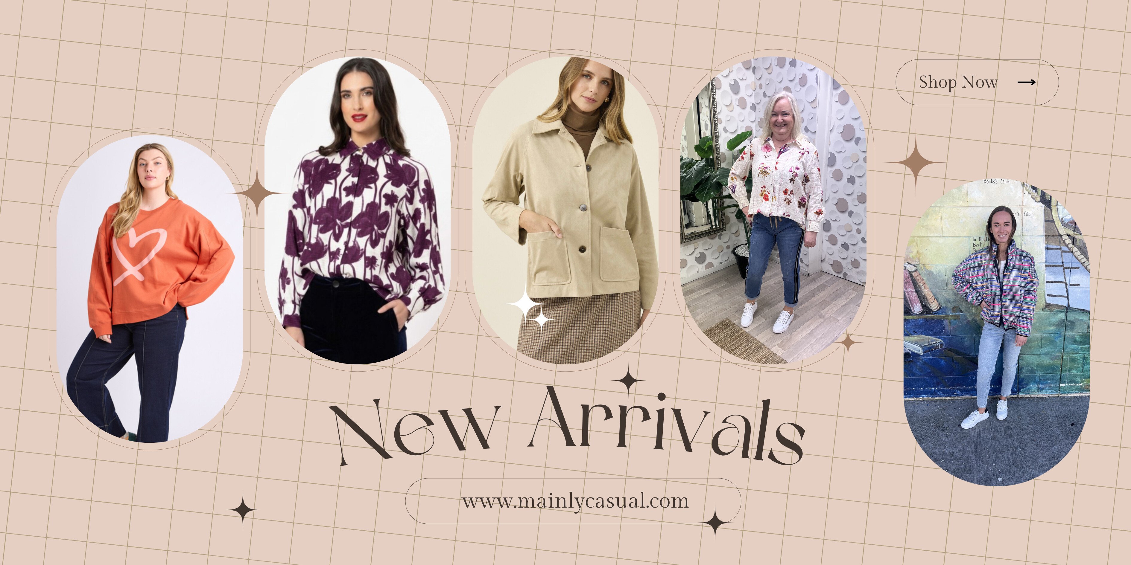 Mainly Casual | Women's Clothing | Stocking your Favourite Labels!