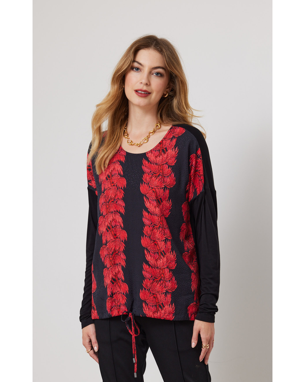DUO TAITE SPLICE TOP - Tops : Mainly Casual | Women's Clothing ...