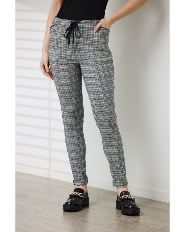 NEWPORT LIAM CHECK PANT - The Style Makers : Mainly Casual | Women's ...